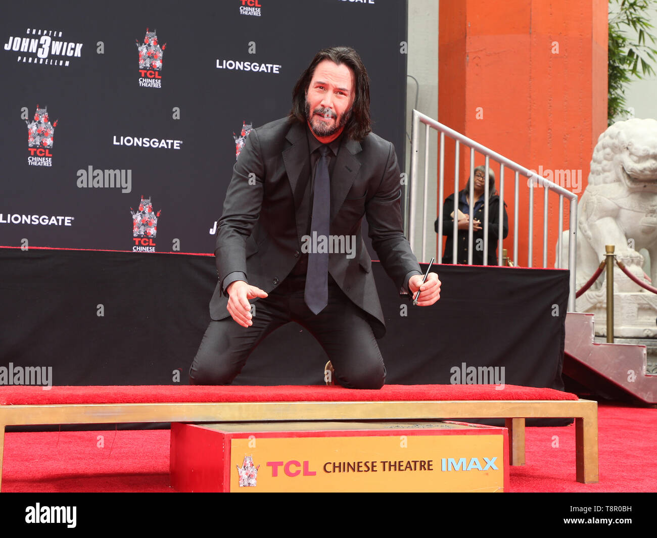 Hollywood, Ca. 14th May, 2019. Keanu Reeves, at the Keanu Reeves Hand ...