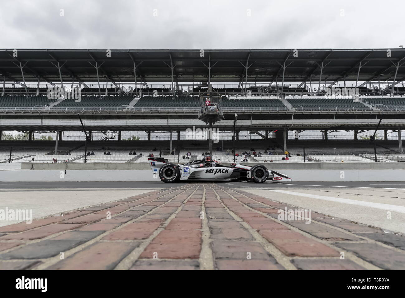Indianapolis, Indiana, USA. 10th May, 2019. GRAHAM RAHAL (15) of the ...