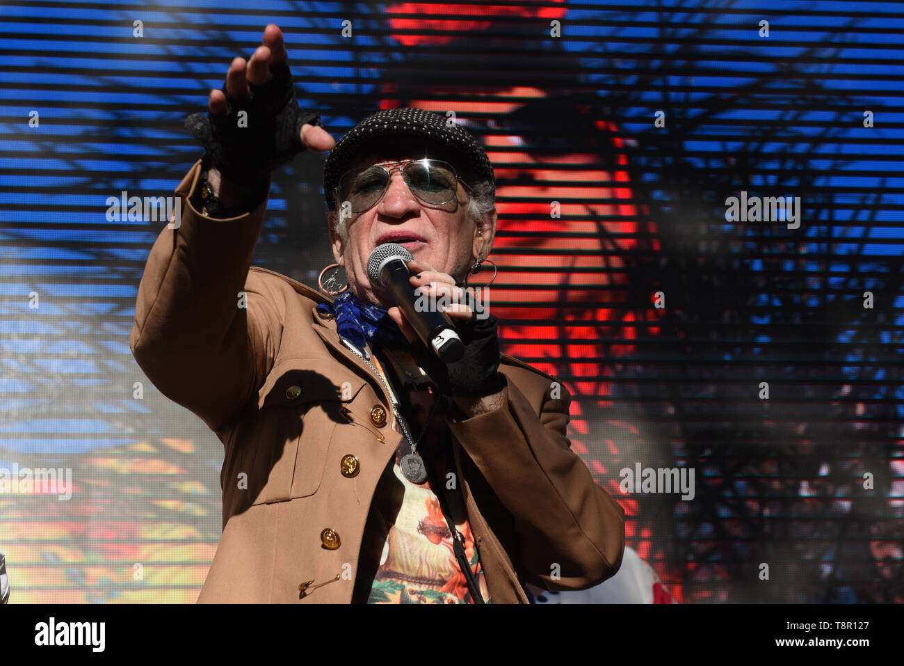 Madrid, Madrid, Spain. 14th May, 2019. Spanish singer Paco Clavel is ...