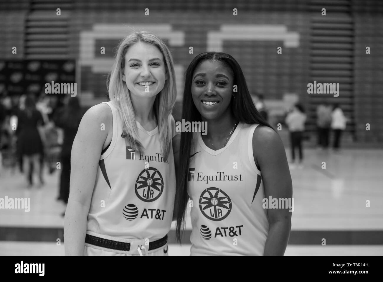 WNBA 2019: Los Angeles Sparks guard Karlie Samuelson #44 and Los ...