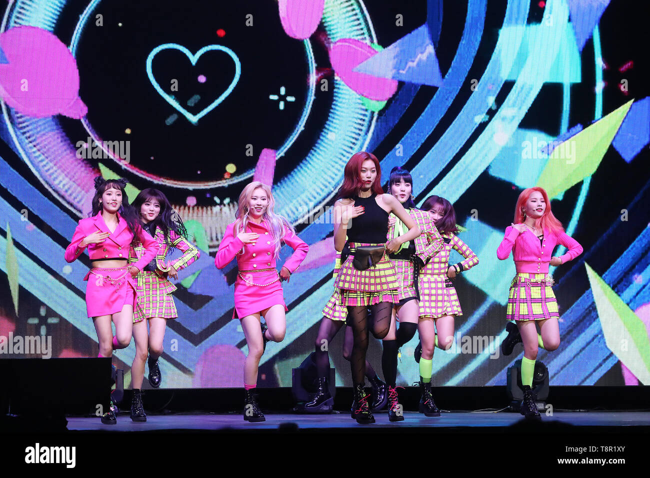 15th May, 2019. S. Korean girl group Weki Meki South Korean girl group ...