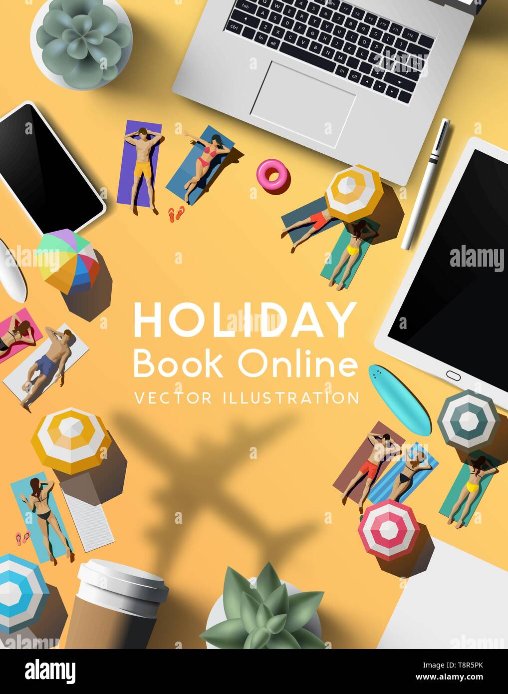 Make a booking Stock Vector Images - Alamy