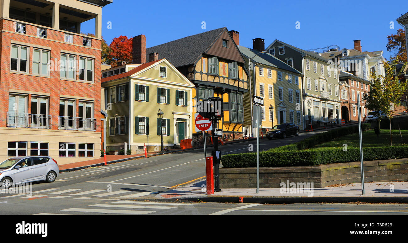 Rhode island historic landmark district hi-res stock photography and ...
