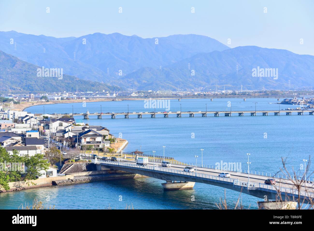 Bridges of Karatsu City in Saga Prefecture Stock Photo - Alamy