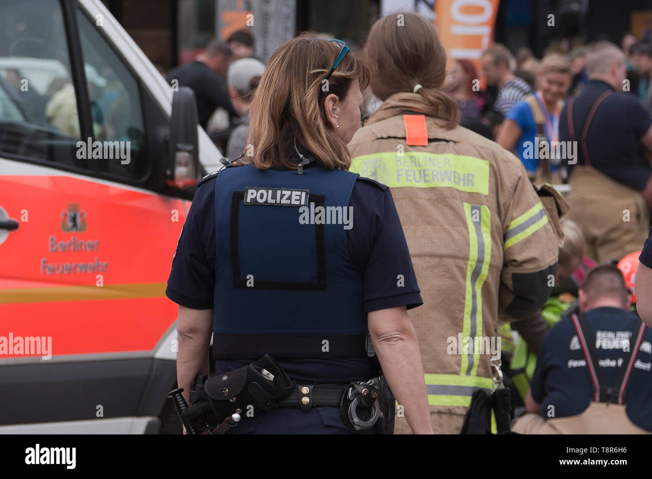 Berlin Firefighter, Germany Stock Photo - Alamy