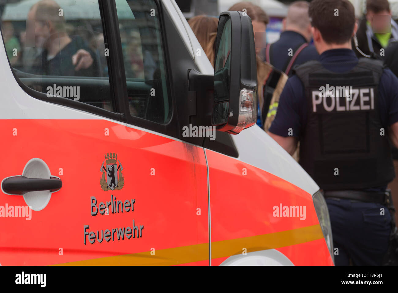 Berlin Firefighter, Germany Stock Photo - Alamy