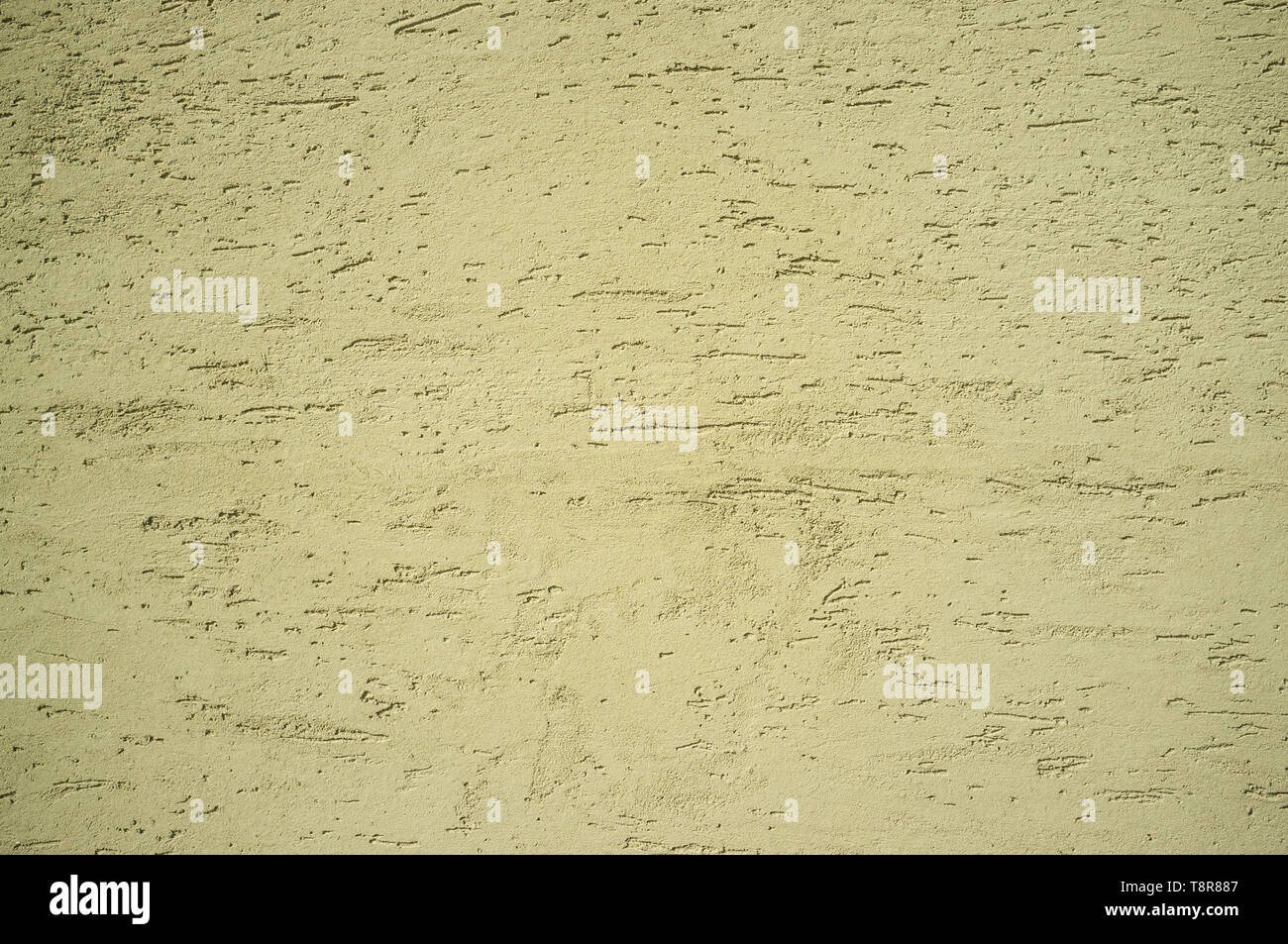 Monochromatic Grainy Texture of Yellow Plaster Wall on Bright Sun Stock ...