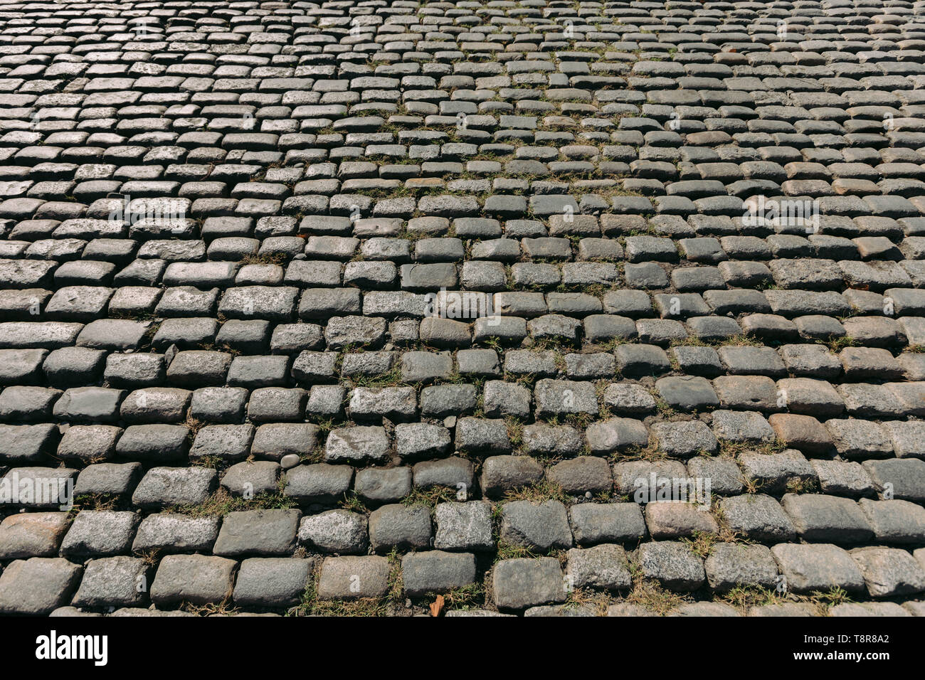 old paving tiles. background of floor with paving stones Stock Photo ...