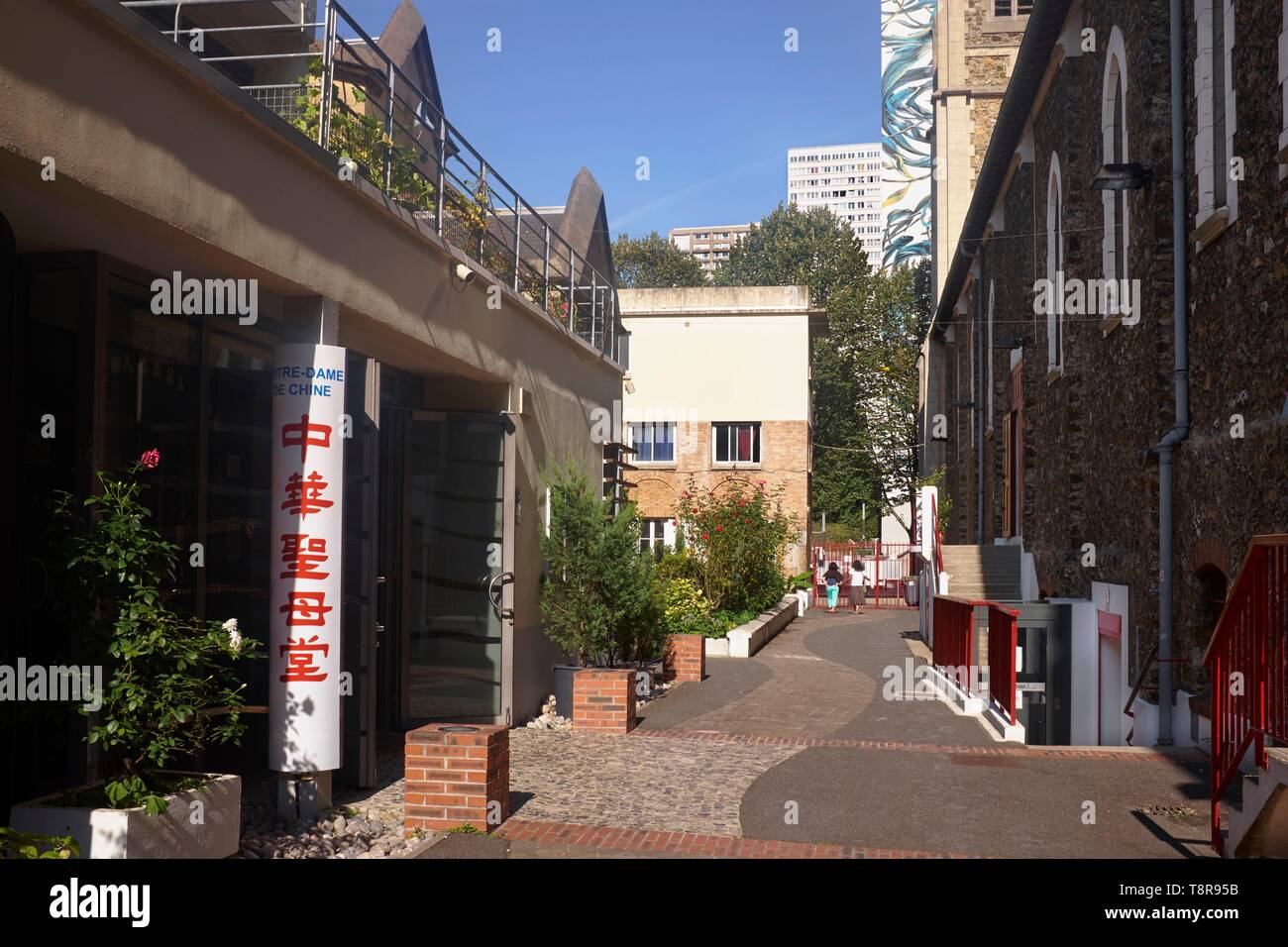 France, Paris, Chinatown of the XIIIth district, Chinatown of the ...
