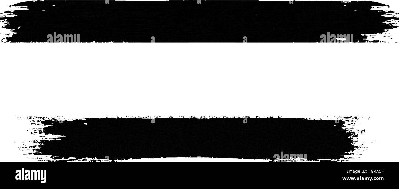 Brush strokes hand drawn vector illustration Stock Vector Image & Art ...