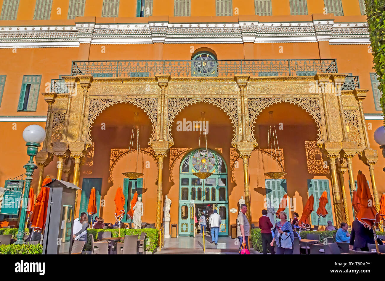 Cairo marriott and omar khayyam hotel hi-res stock photography and ...