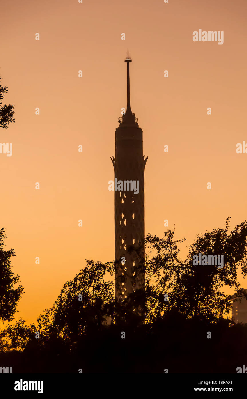 Cairo Tower is one of Egypt's most famous symbols. The concrete ...