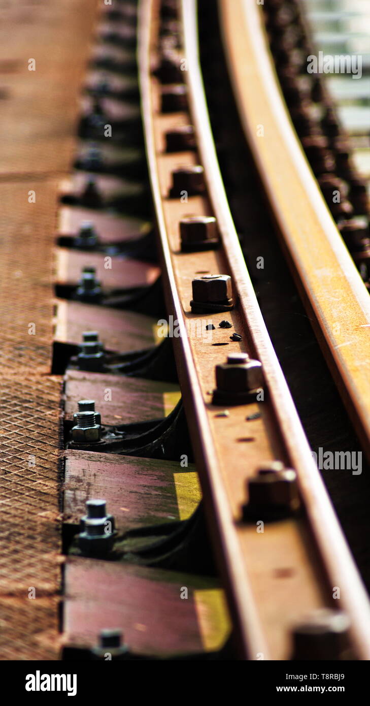 Beautiful view long railway hi-res stock photography and images - Alamy