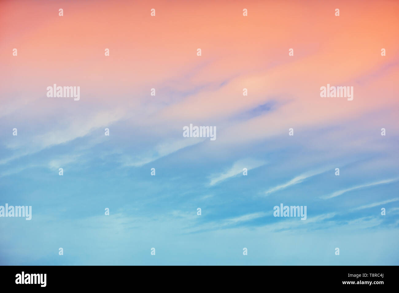 Colorful gradient sky hi-res stock photography and images - Alamy