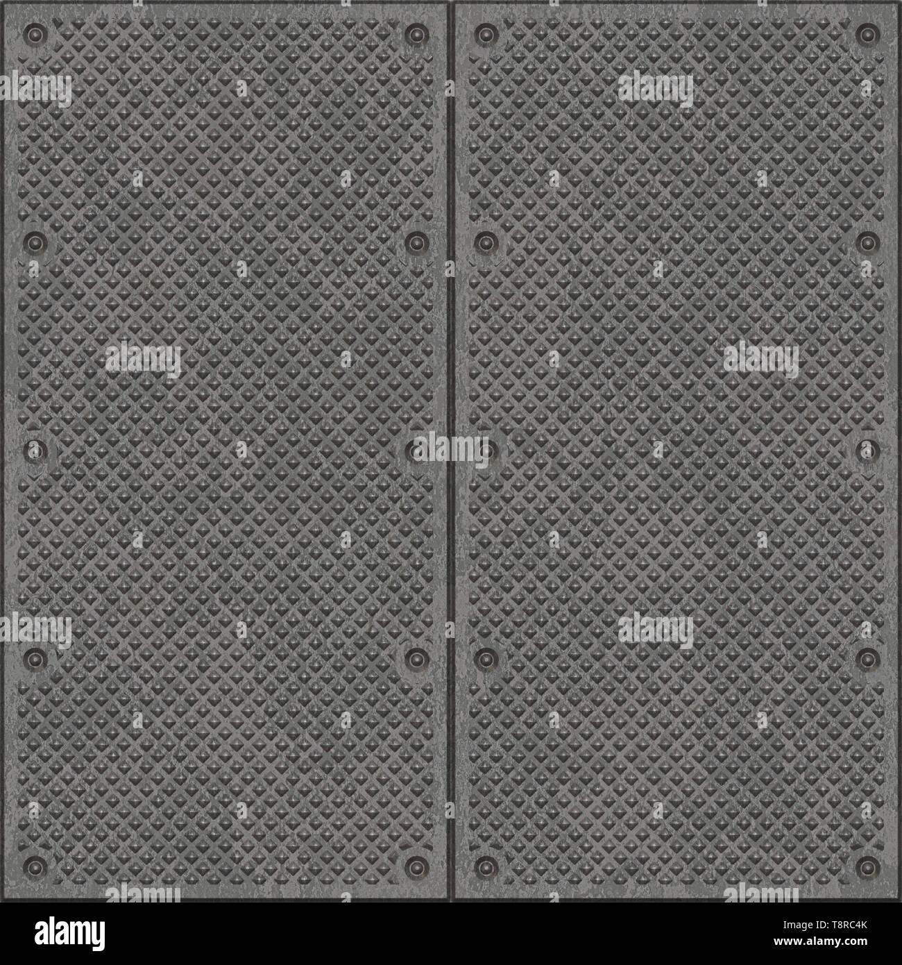 Metal Plate Seamless Texture Tile Stock Photo - Alamy