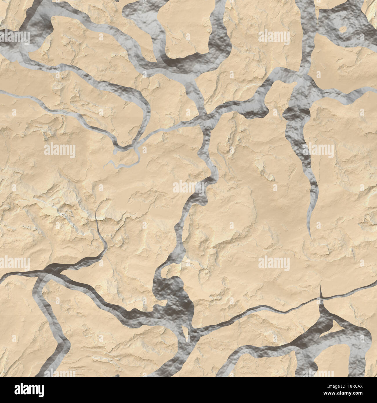 Cracked Stucco Seamless Texture Tile Stock Photo - Alamy