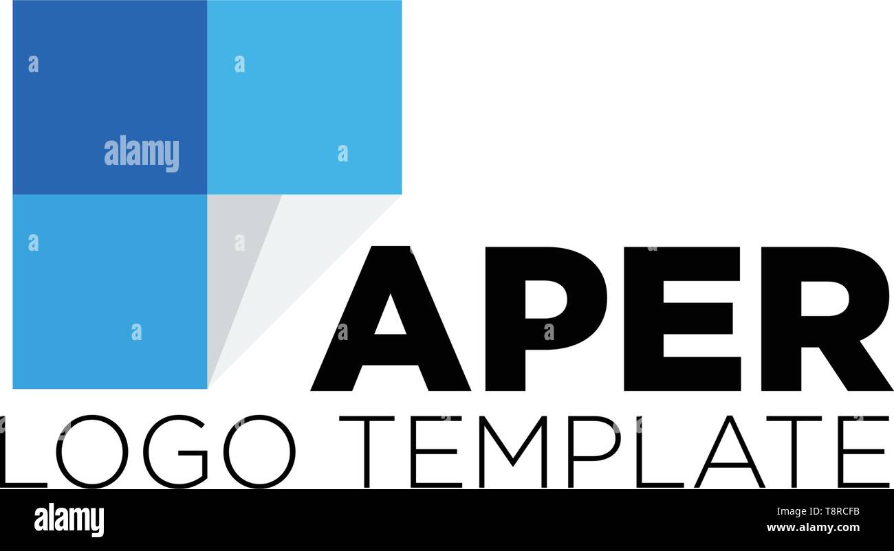 paper industry logo design template vector illustration icon element ...