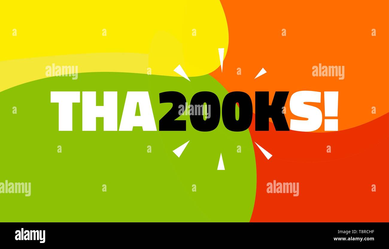 200k followers hi-res stock photography and images - Alamy