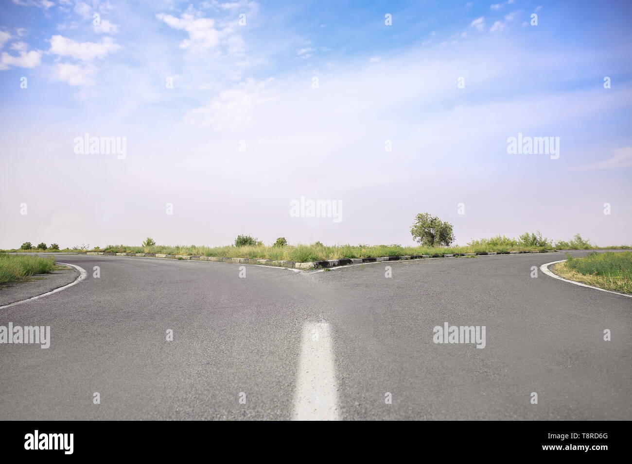 Car turn crossroad High Resolution Stock Photography and Images - Alamy