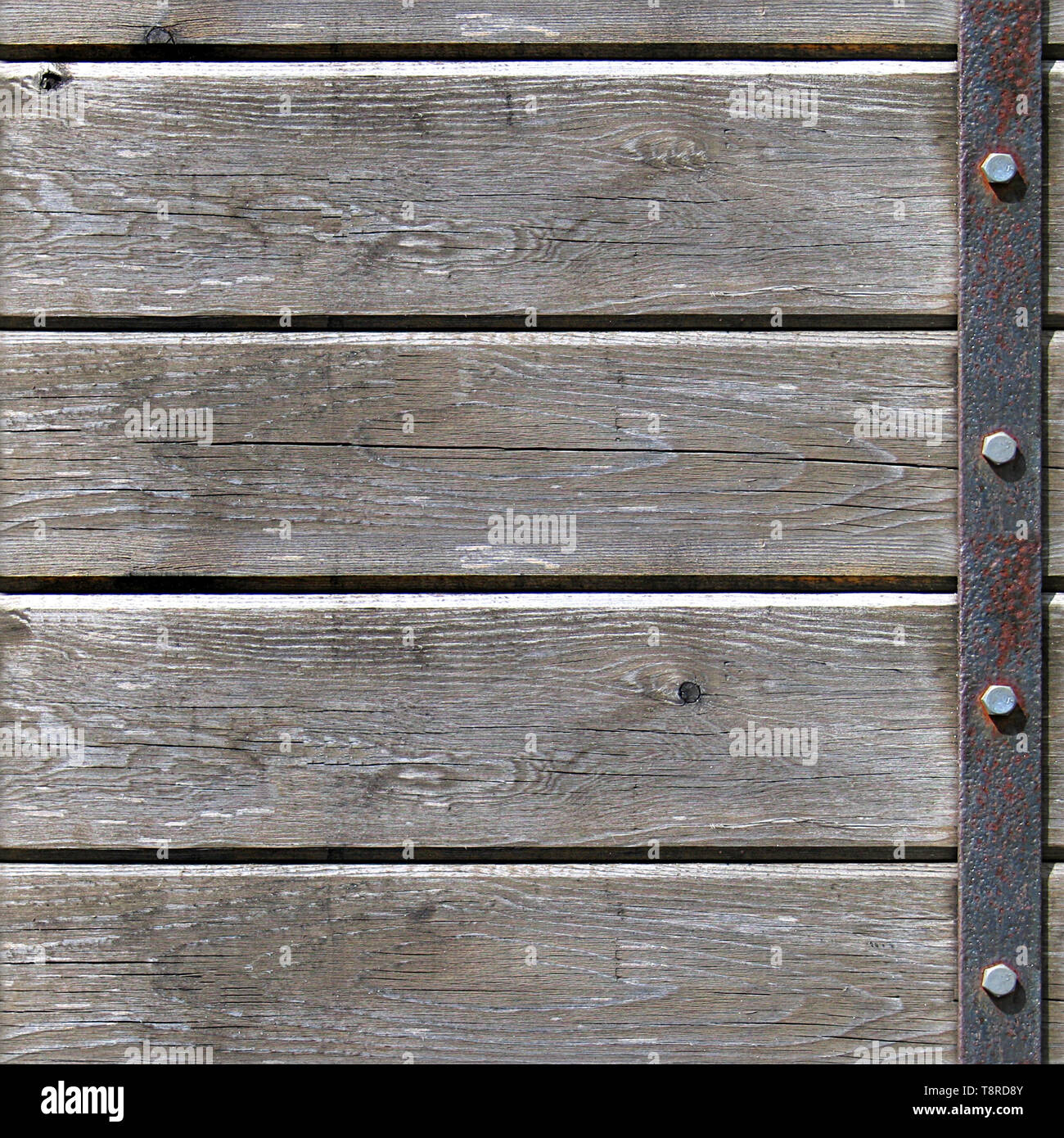 Horizontal Wood Fence Texture