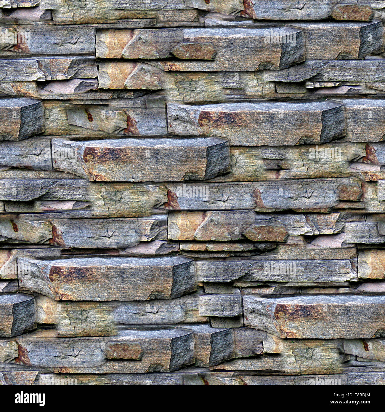 Stone Wall Seamless Texture Tile Stock Photo - Alamy