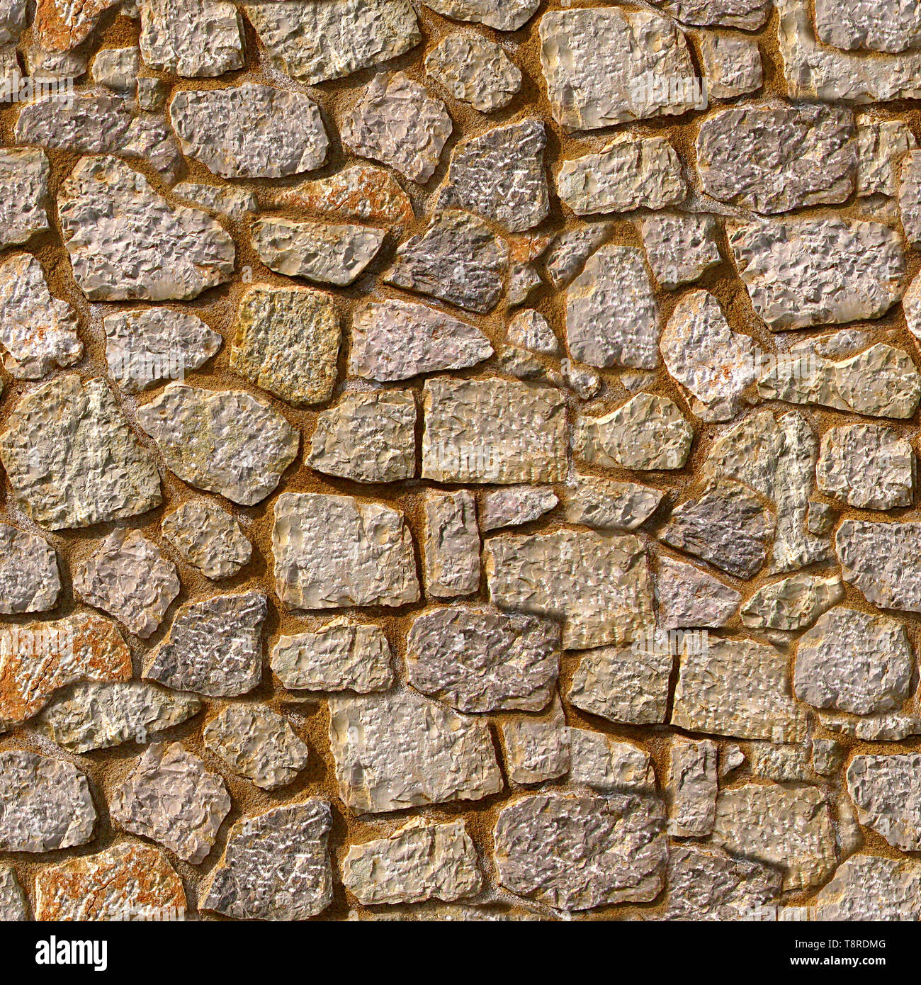 Seamless Rock Wall Tile