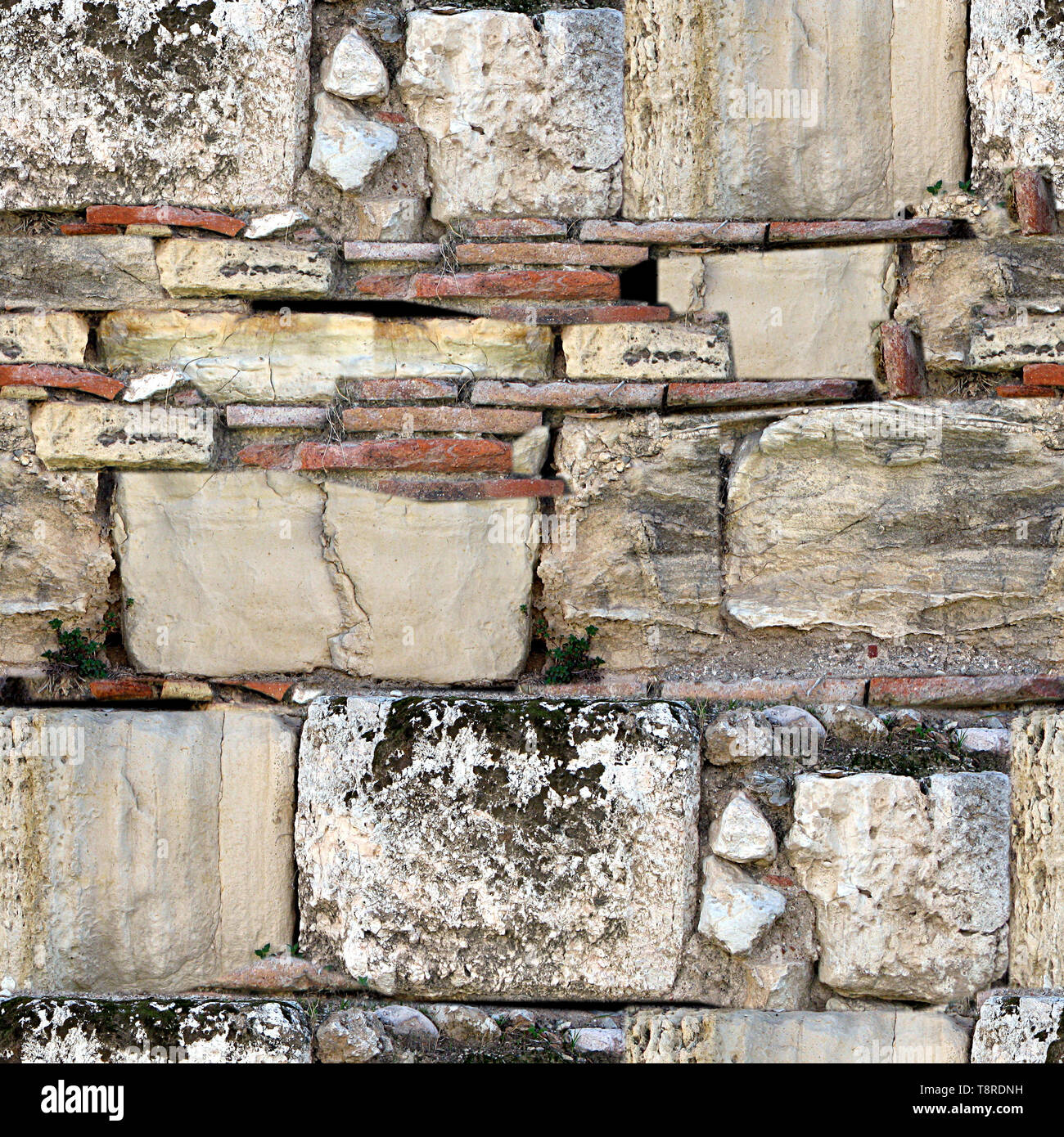 Stone Wall Seamless Texture Tile Stock Photo - Alamy
