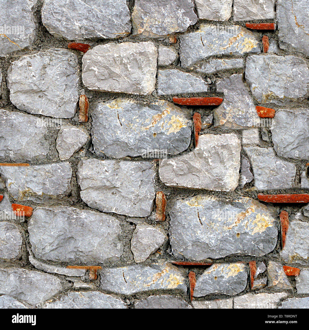 Stone Wall Seamless Texture Tile Stock Photo - Alamy