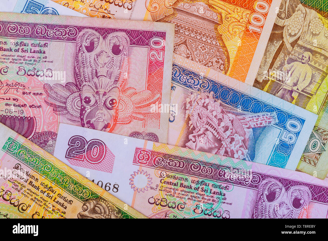 Sri lanka rupee money hi-res stock photography and images - Alamy