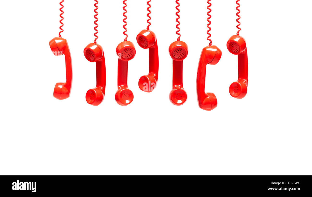 Telephone receivers hi-res stock photography and images - Alamy