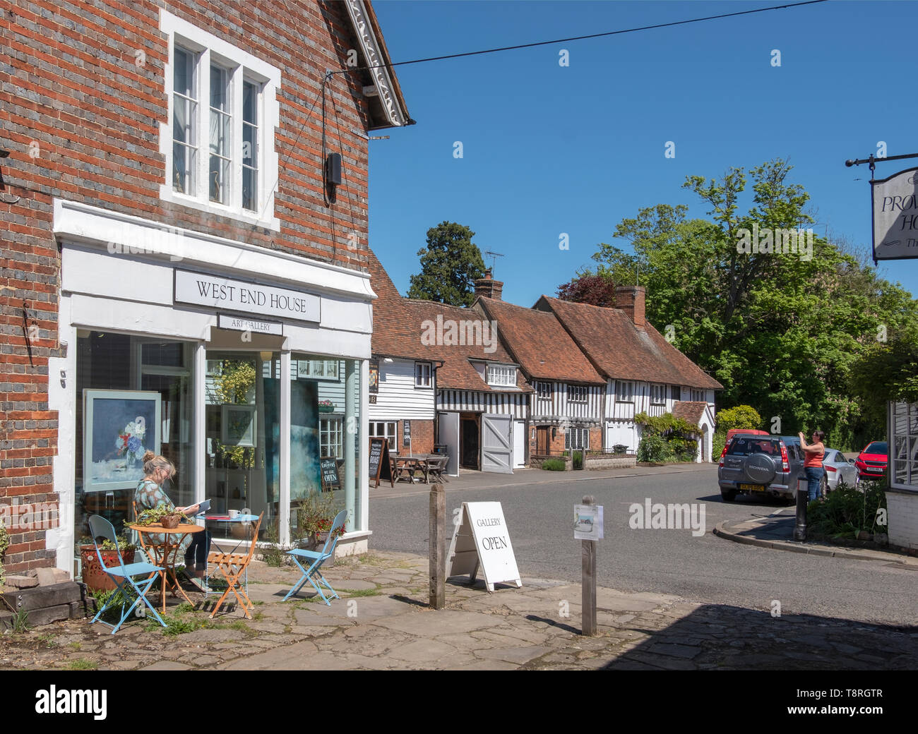 Tudor Village Kent High Resolution Stock Photography and Images - Alamy