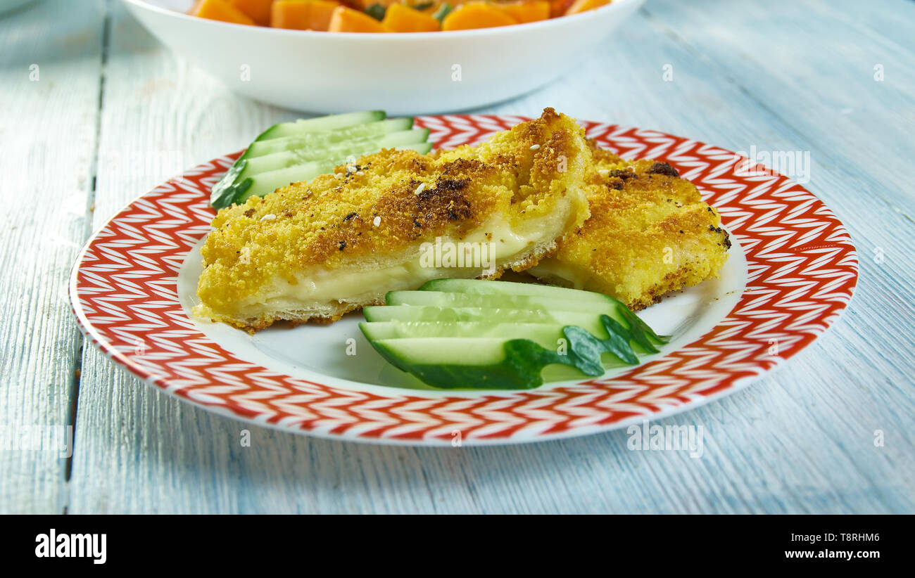 Kaassouffle - Dutch cheese souffle , most popular snack in the ...