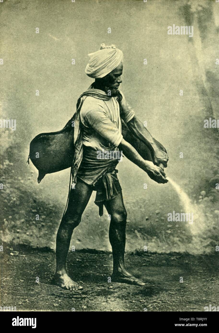 Indian water carrier hi-res stock photography and images - Alamy