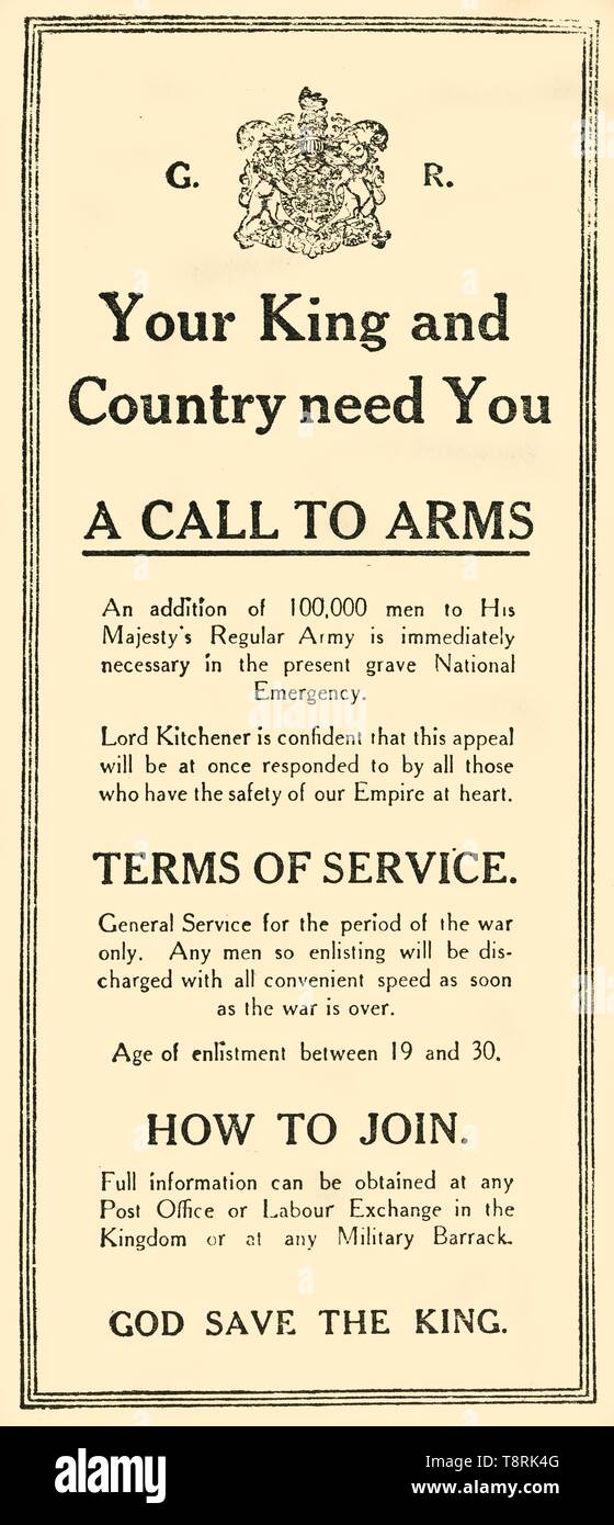 'The First Advertisement', c1914, (1919). Creator: Unknown Stock Photo ...