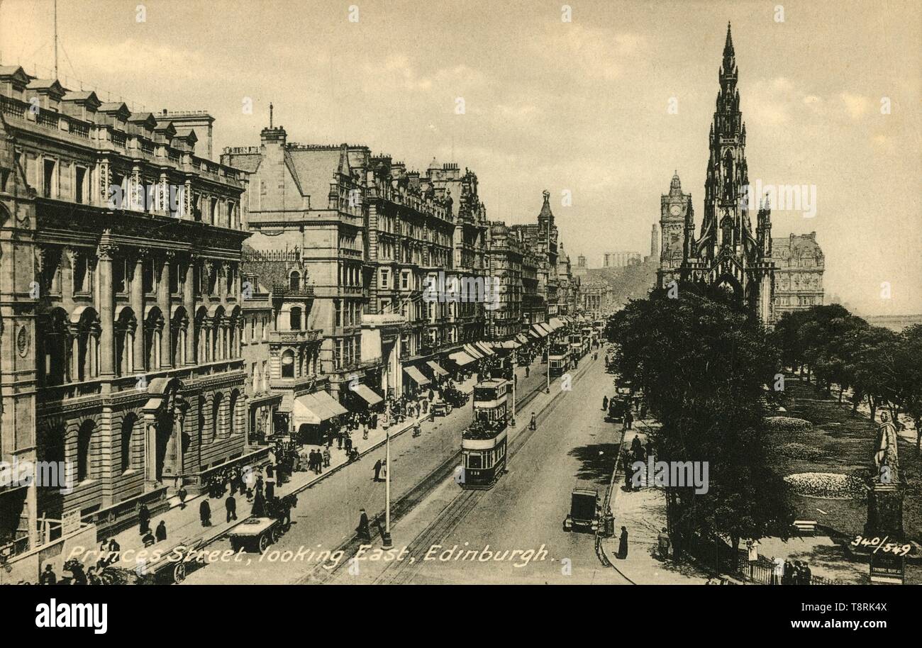 Edinburgh 1920s hi-res stock photography and images - Alamy