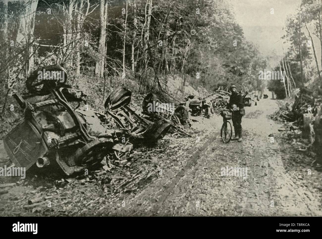 'The Effect of British Shell Fire', (1919). Creator: Unknown Stock ...