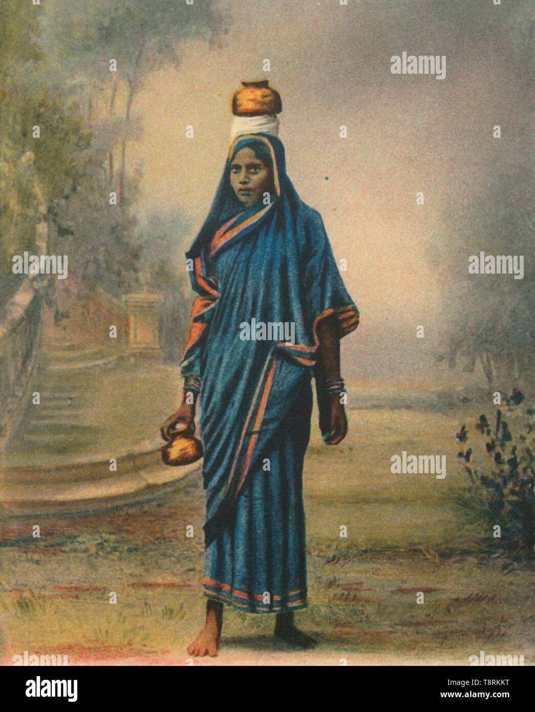 'Milk Woman'. Creator: Unknown Stock Photo - Alamy