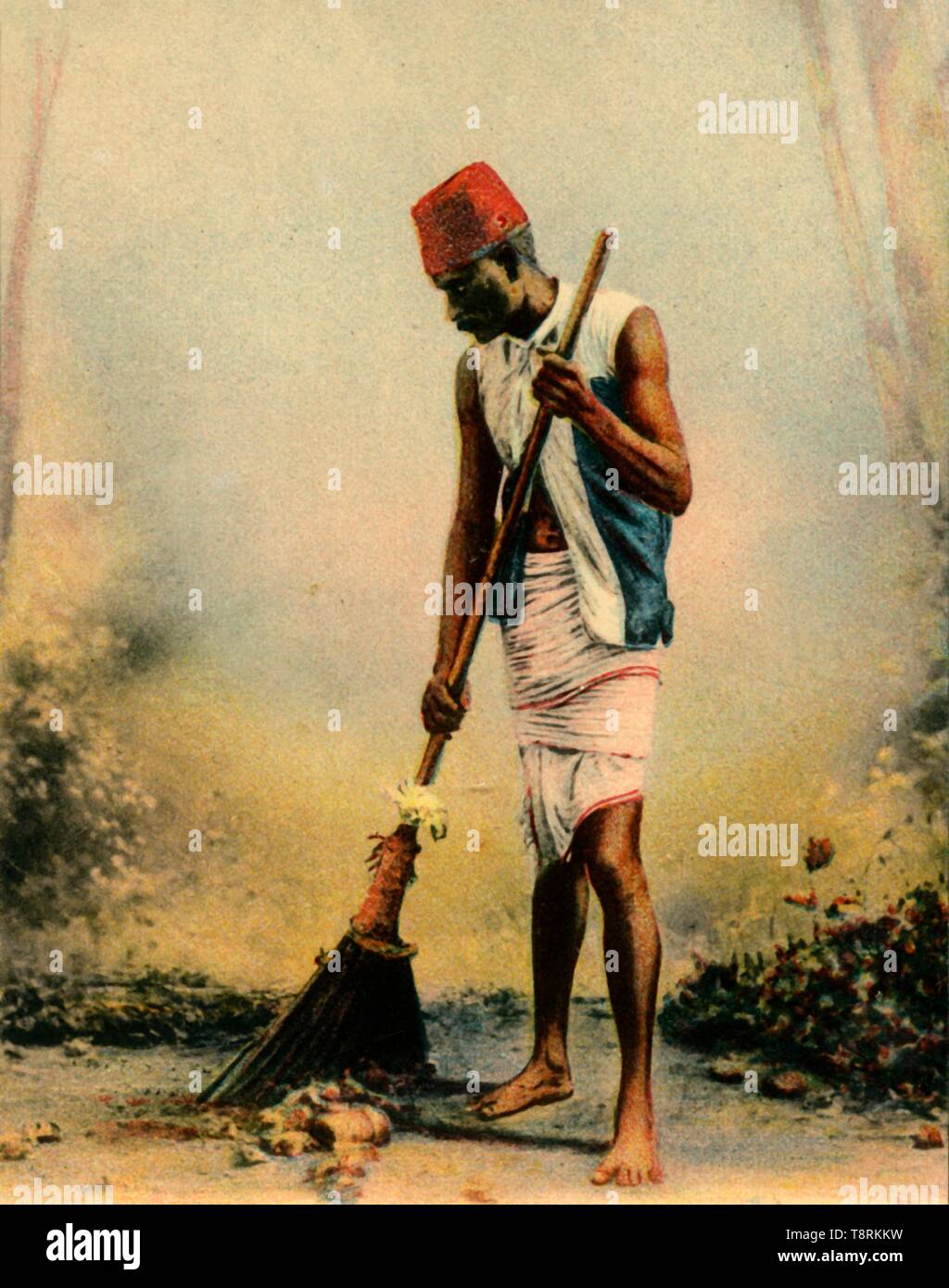 Indian sweeper hi-res stock photography and images - Alamy