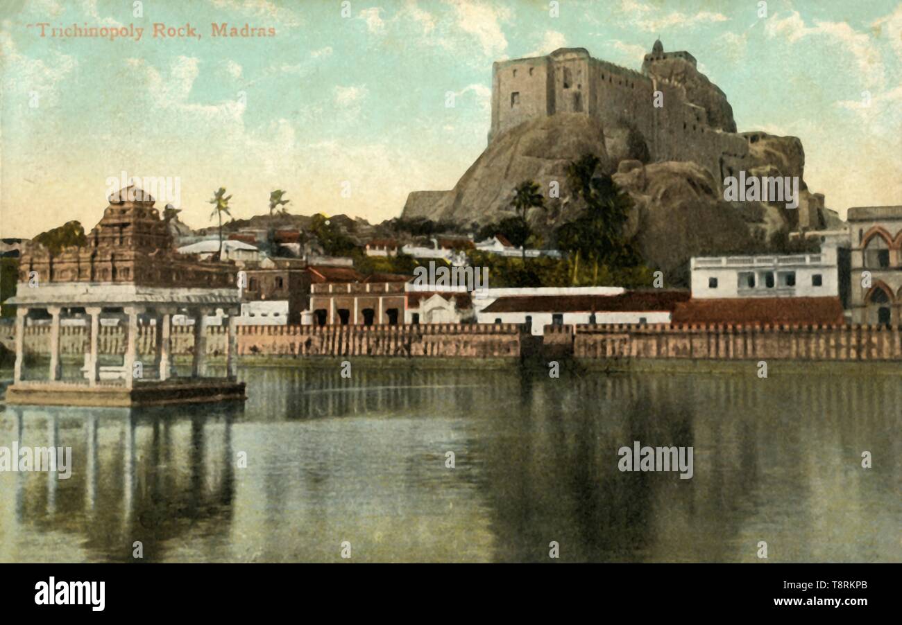 Temple trichinopoly india hi-res stock photography and images - Alamy