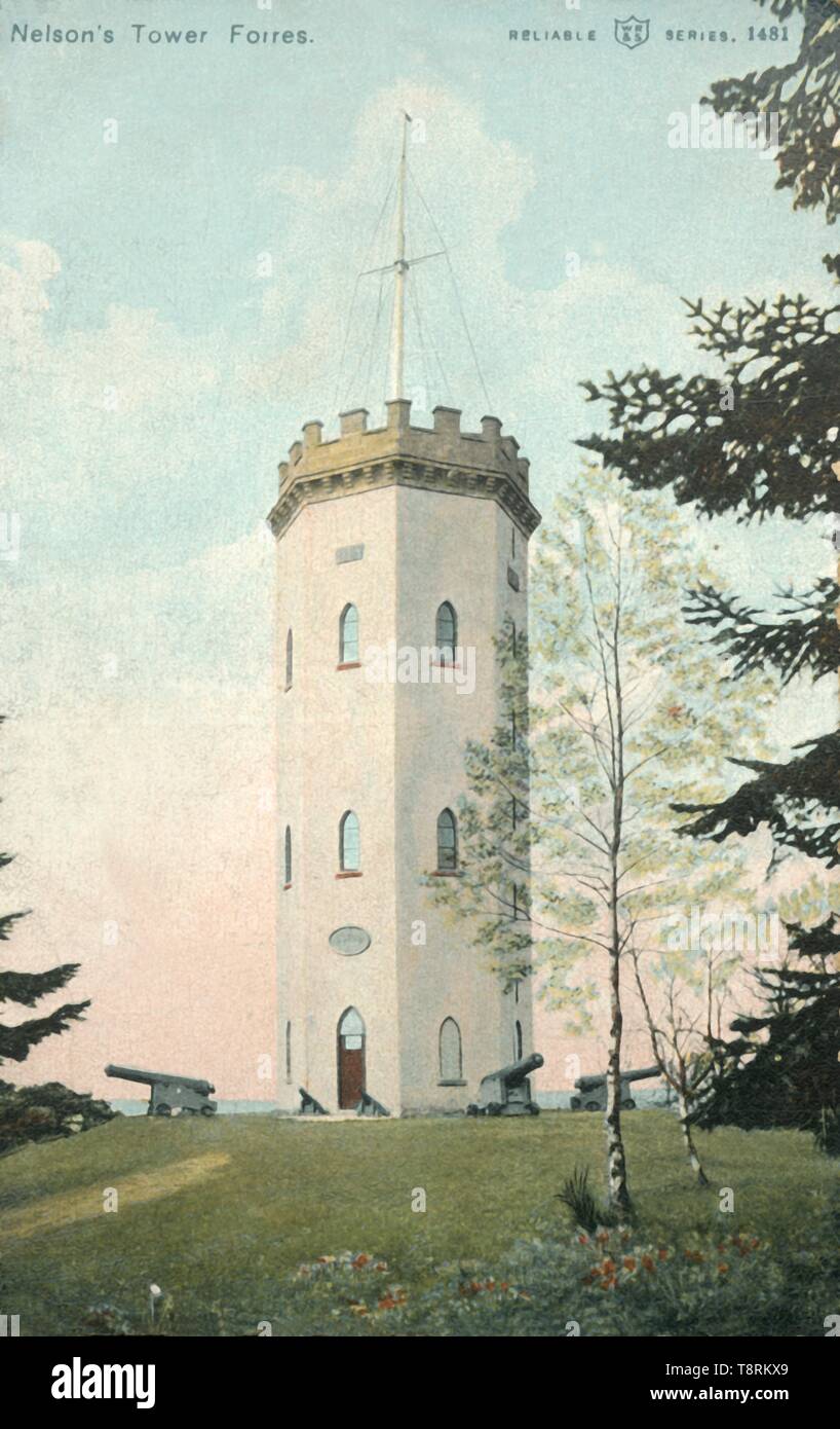 Nelson tower forres hi-res stock photography and images - Alamy
