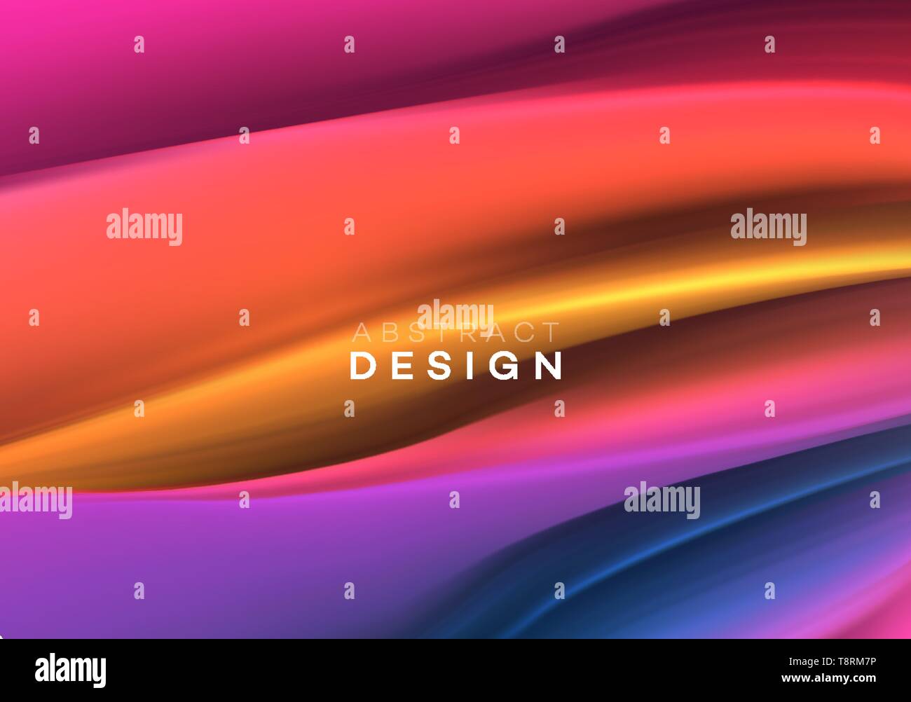 Color Flow Abstract Shape Poster Design Vector Illustration Stock color-flow-abstract-shape-poster-design-vector-illustration-stock