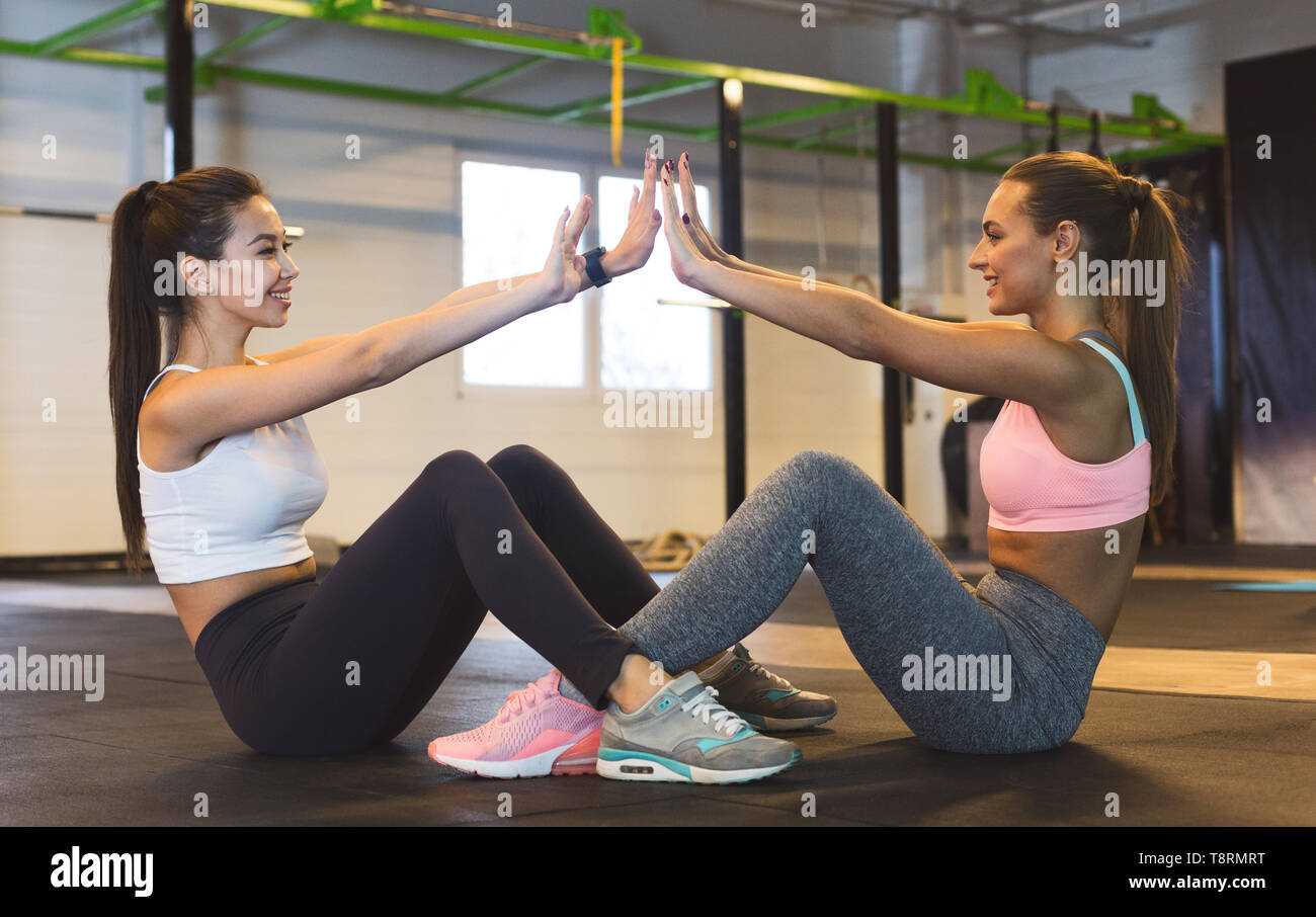 Partner workout hi-res stock photography and images - Alamy
