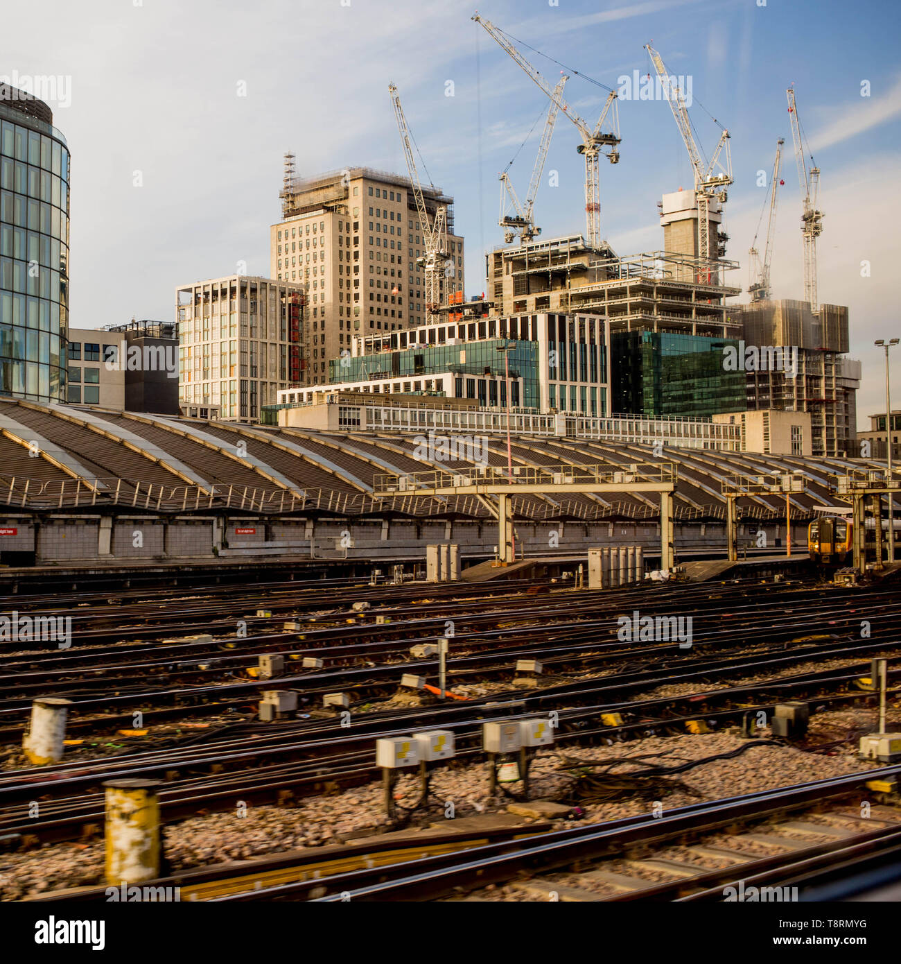 Construction and Redevelopment Works In London Stock Photo - Alamy