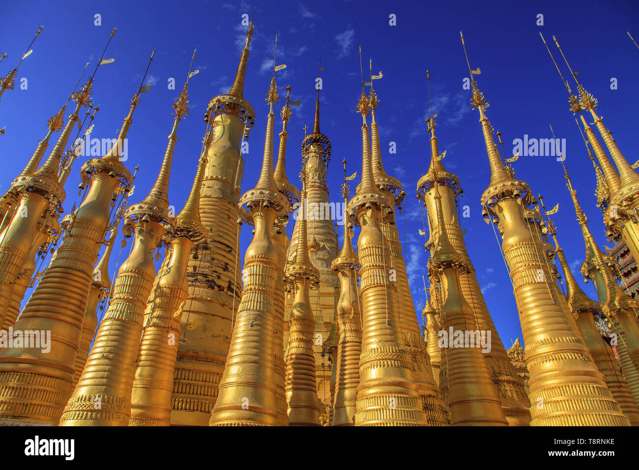 Shwe Inn Dein pagoda, Myanmar Stock Photo - Alamy