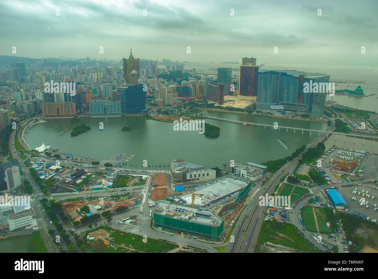 Views of the Macau from the Macau Tower Stock Photo - Alamy