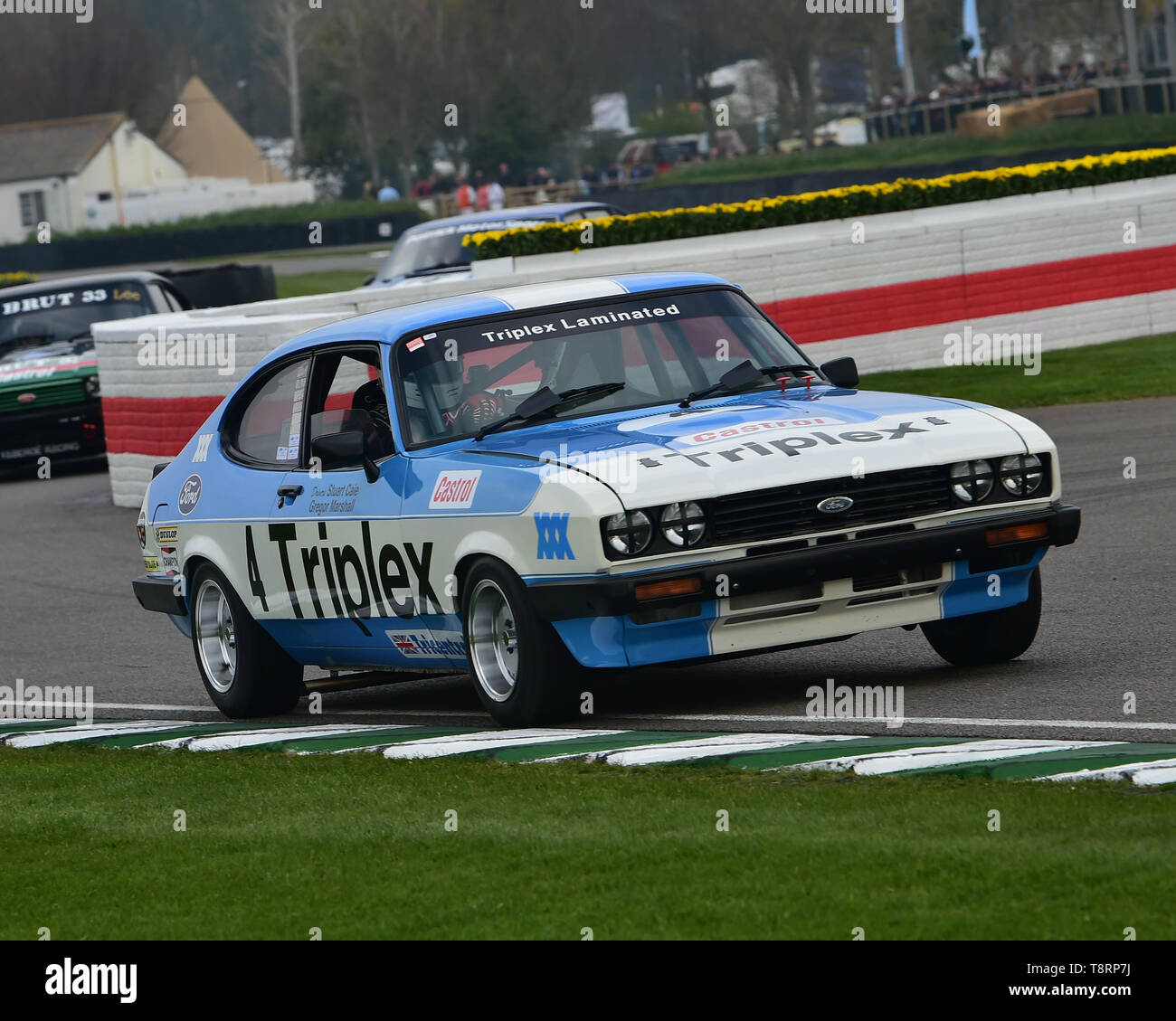Stuart Caie, Gregor Marshall, Ford Capri III 3 litre S, Gerry Marshall ...