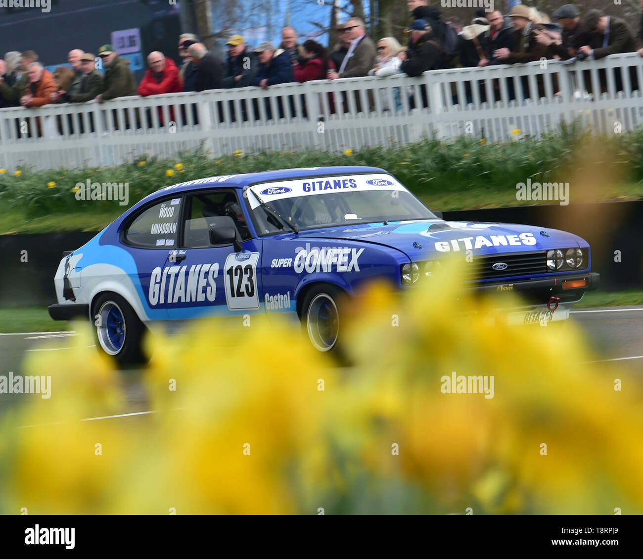 Ric Wood, Nicolas Minassian, Ford Capri III 3 litre S, Gerry Marshall ...