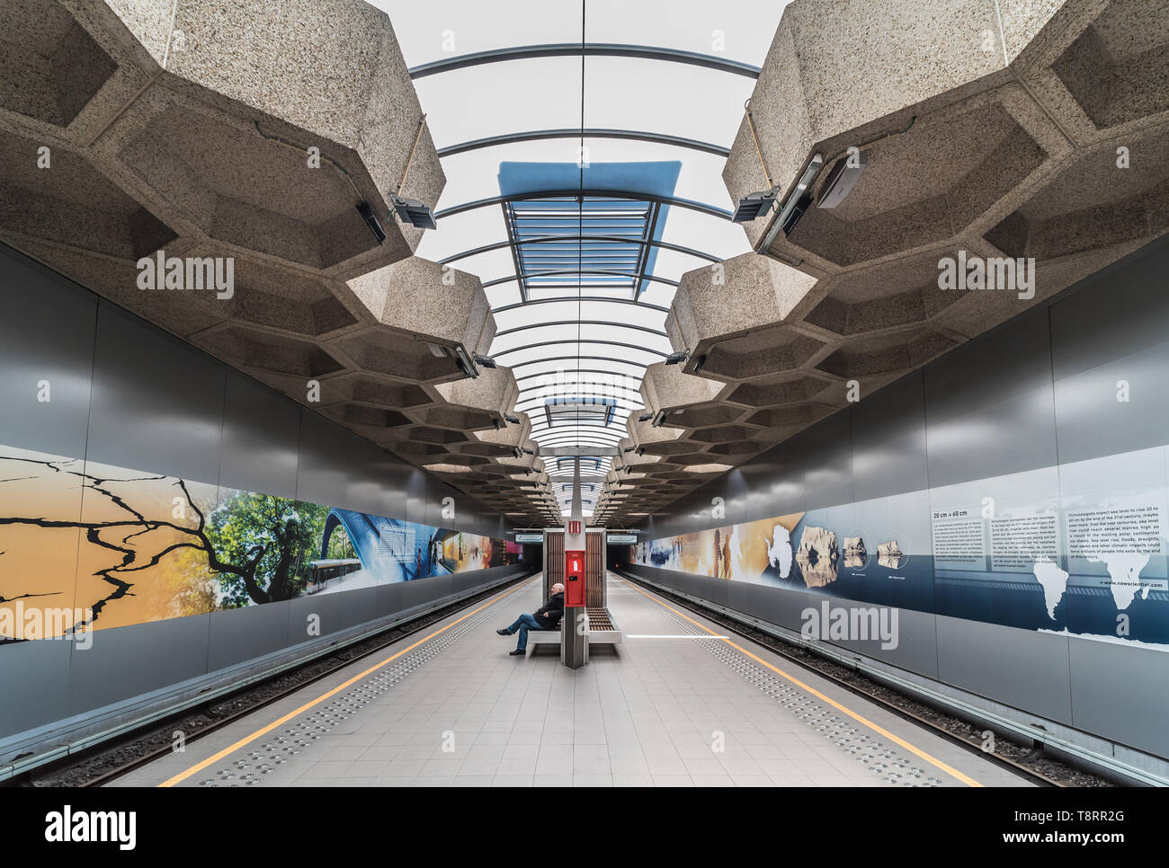 Underground light rail hi-res stock photography and images - Alamy