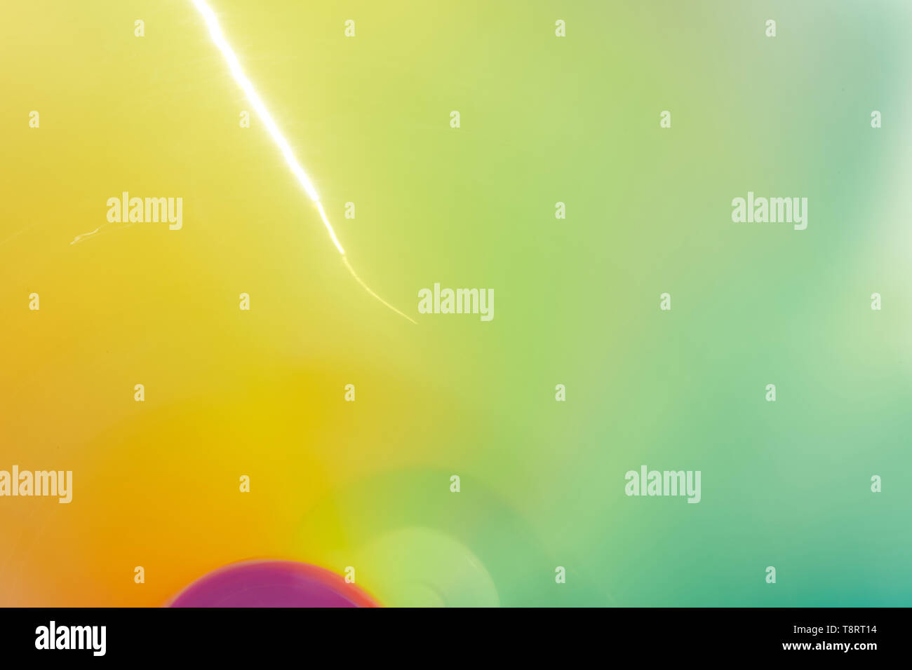 Beautiful fusion of bright colors and light leak Stock Photo - Alamy