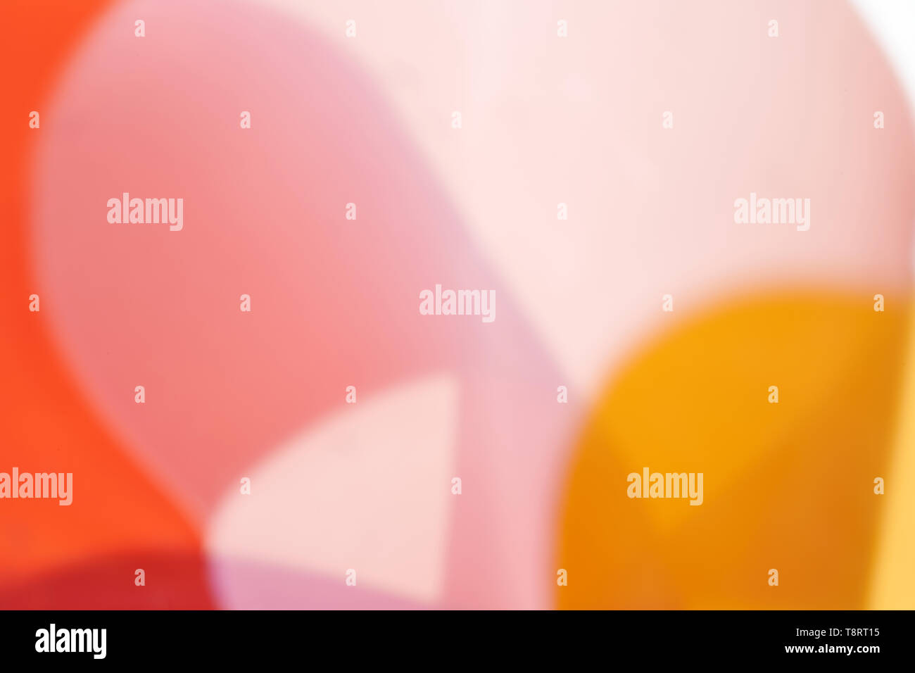 Beautiful fusion of bright colors and light leak Stock Photo - Alamy